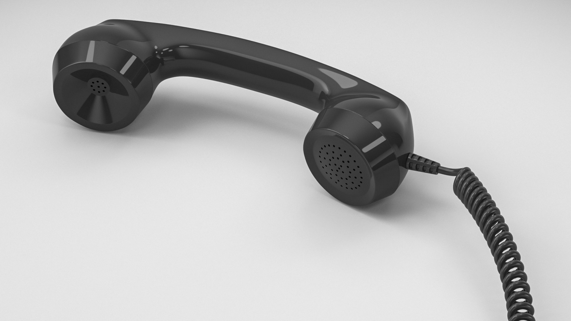Phone Handset 03 Model - TurboSquid 2006736