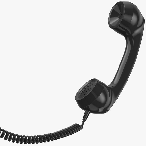 Phone Handset 03 model - TurboSquid 2006736