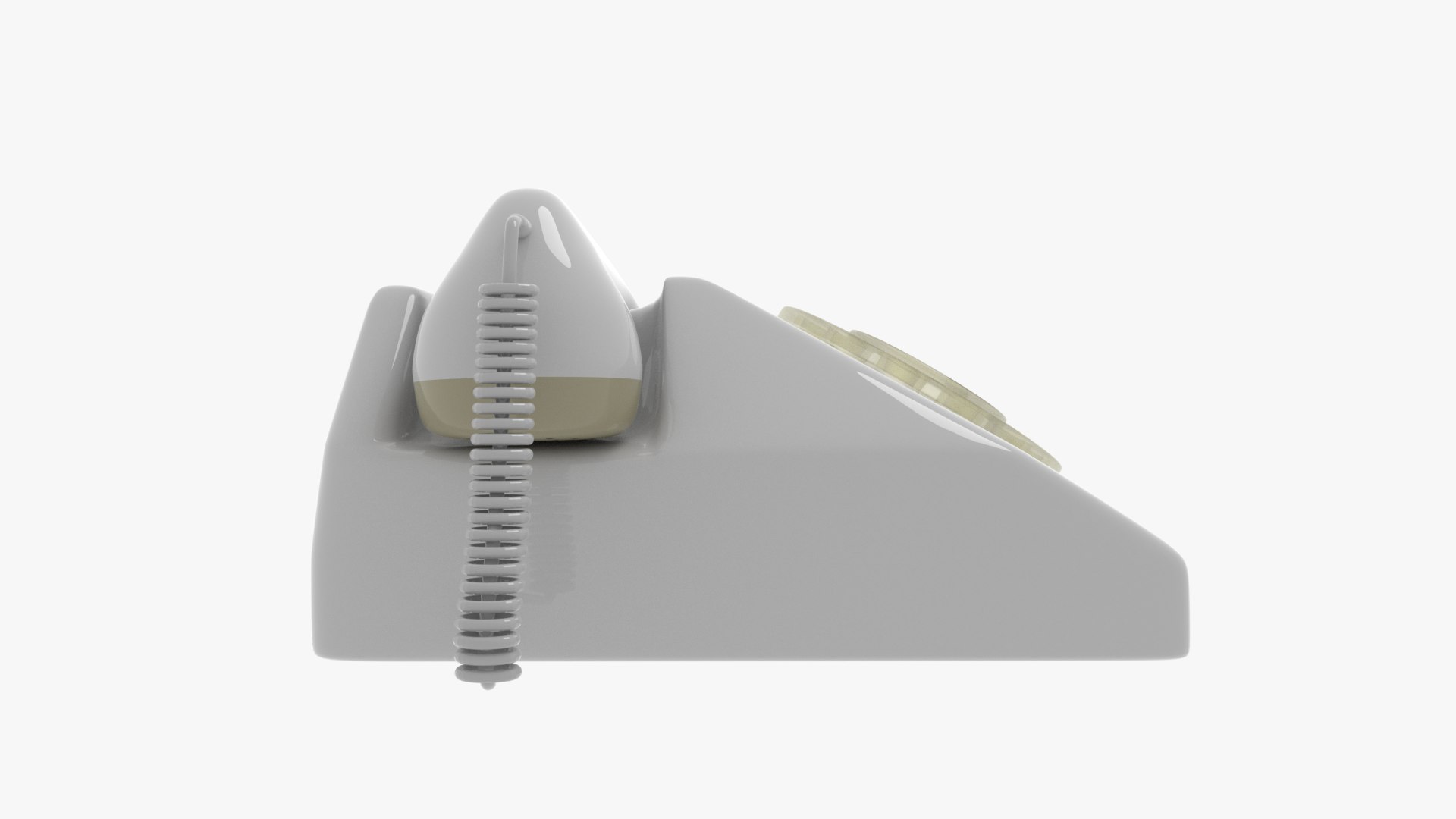 80S Rotary Phone 3D Model - TurboSquid 1981982