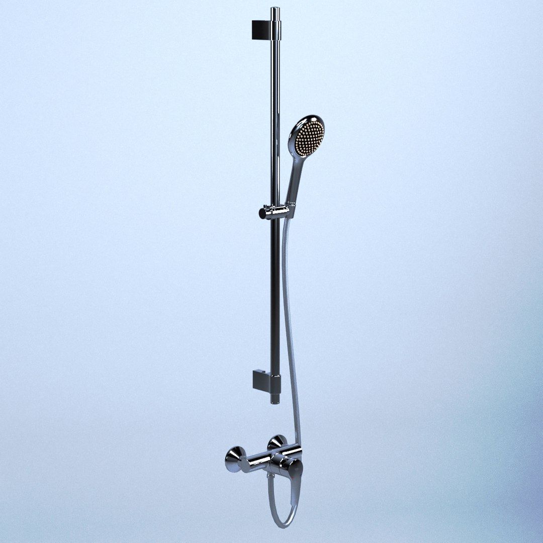 3D Grohe Eusrostyle Shower Model - TurboSquid 1349406