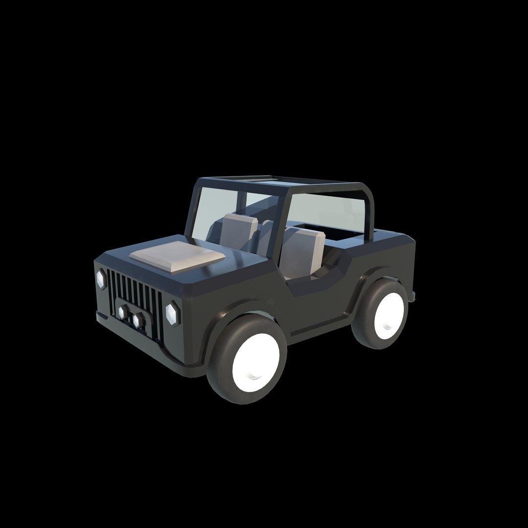3D Jeep Car 3D Model - TurboSquid 2344079