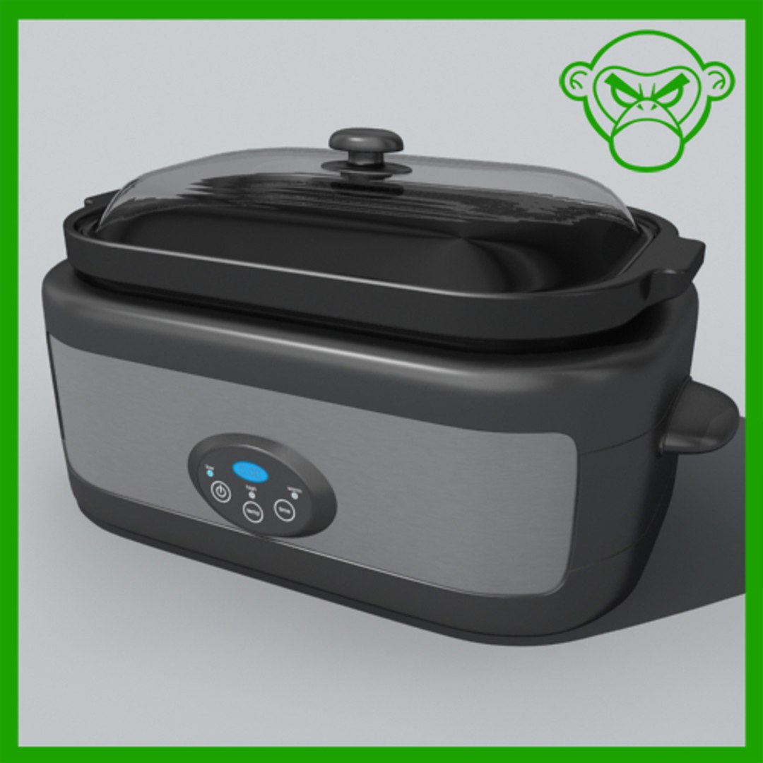 3d model slow cooker