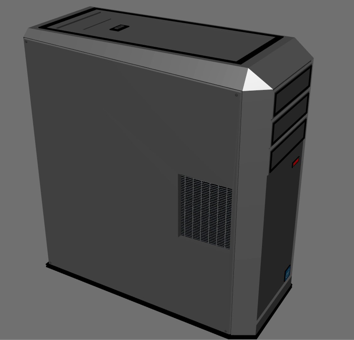 3D Model Computer Tower - TurboSquid 1192448
