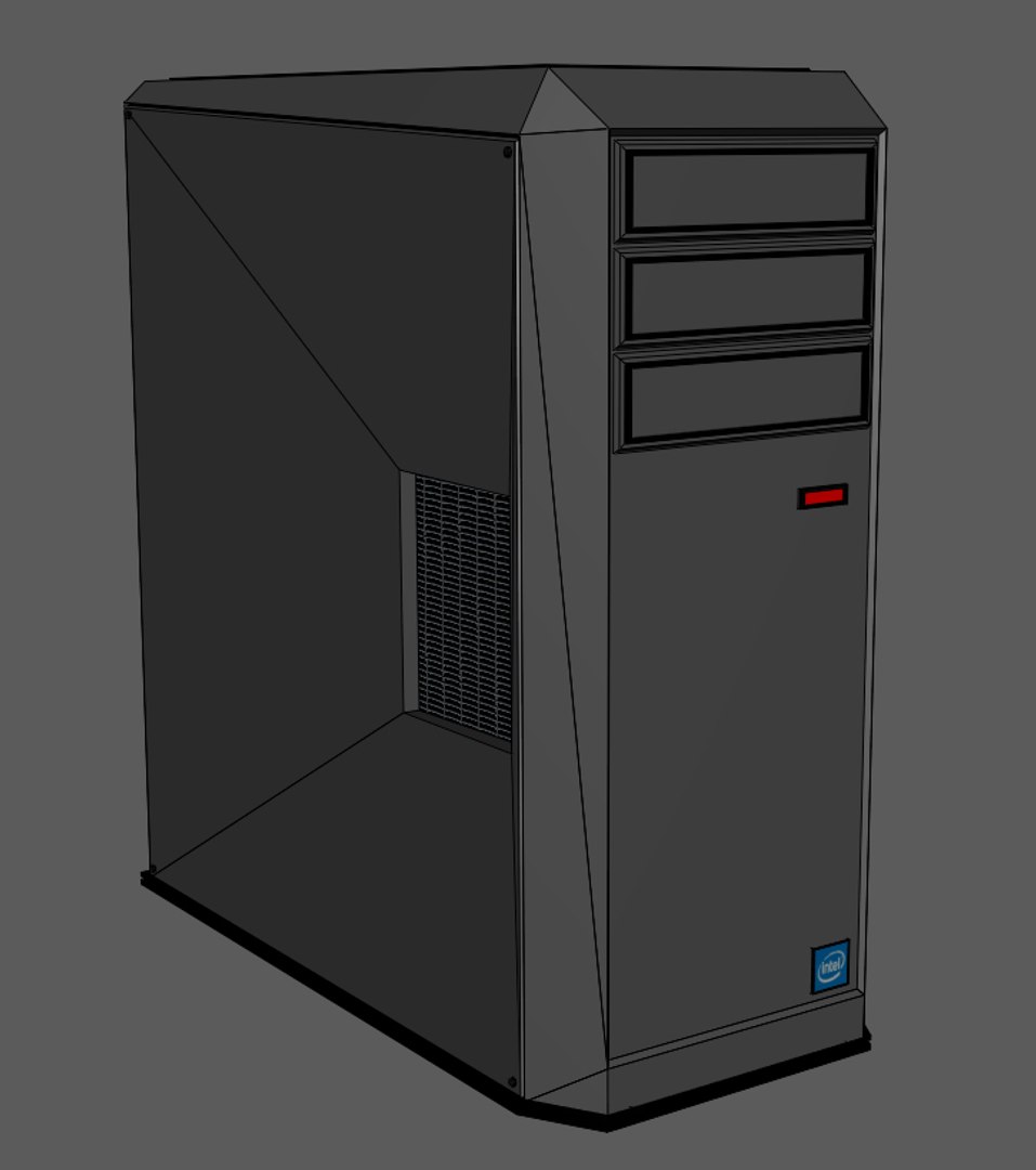 3D Model Computer Tower - TurboSquid 1192448