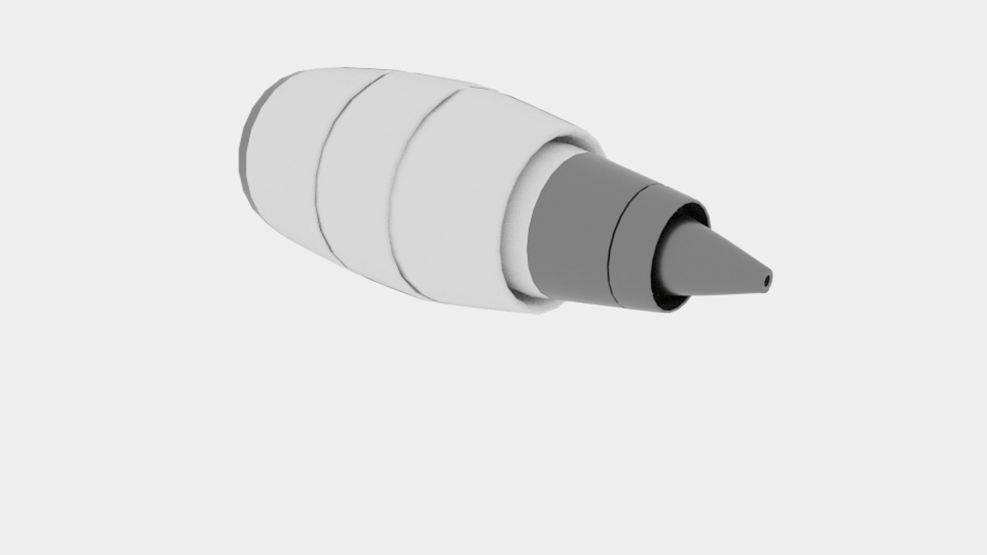 3d Model Inline Jet Engine