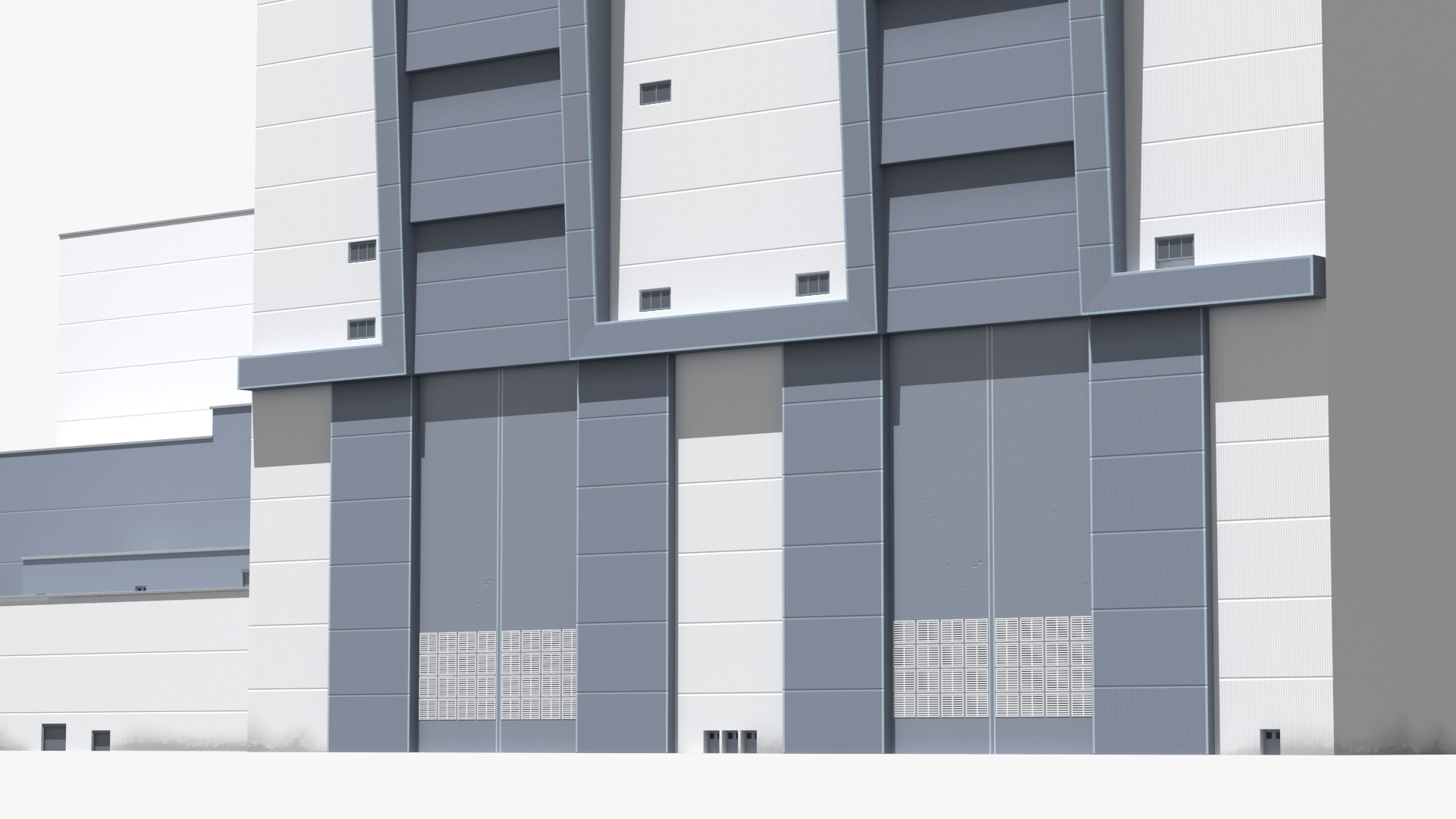 3D Vehicle Assembly Building - TurboSquid 1941477