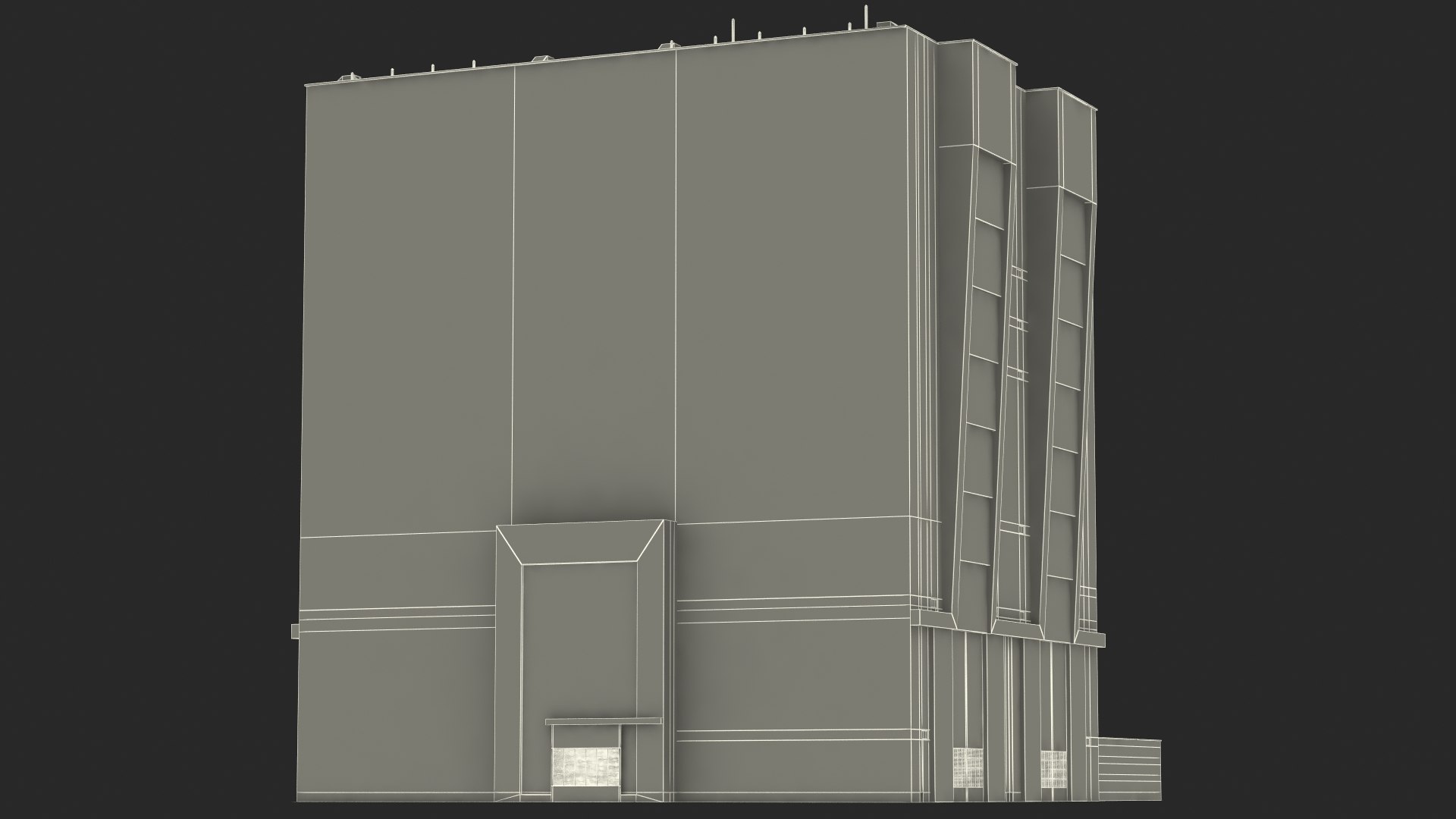 3D Vehicle Assembly Building - TurboSquid 1941477