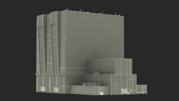 3D Vehicle Assembly Building - TurboSquid 1941477