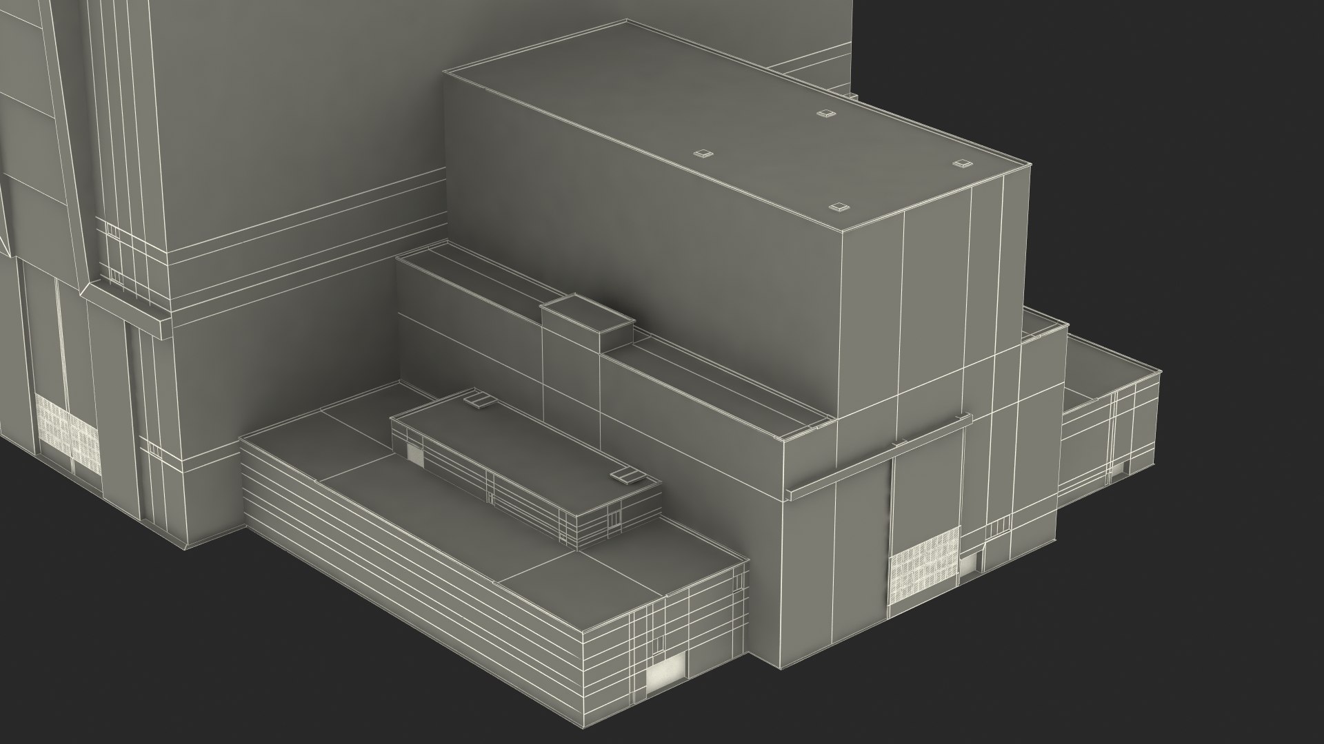 3D Vehicle Assembly Building - TurboSquid 1941477