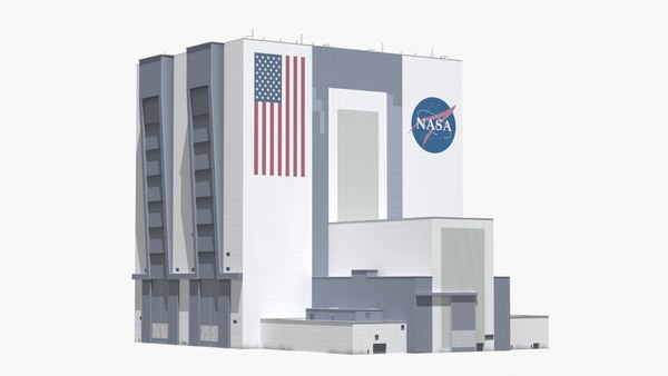 3D Vehicle Assembly Building - TurboSquid 1941477