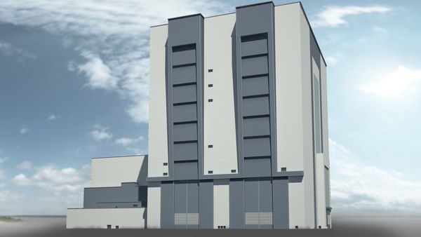 3D Vehicle Assembly Building - TurboSquid 1941477