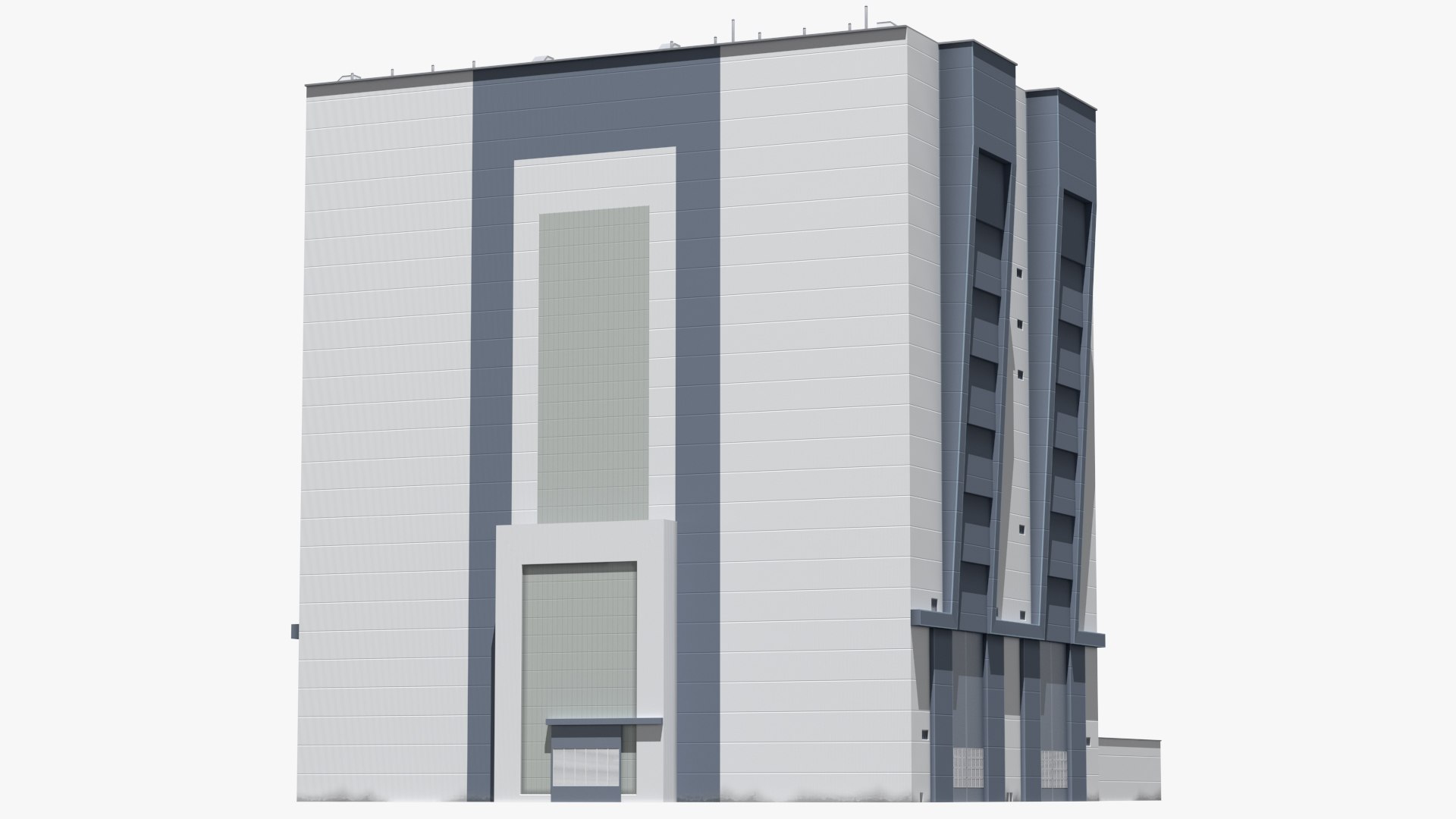 3D Vehicle Assembly Building - TurboSquid 1941477