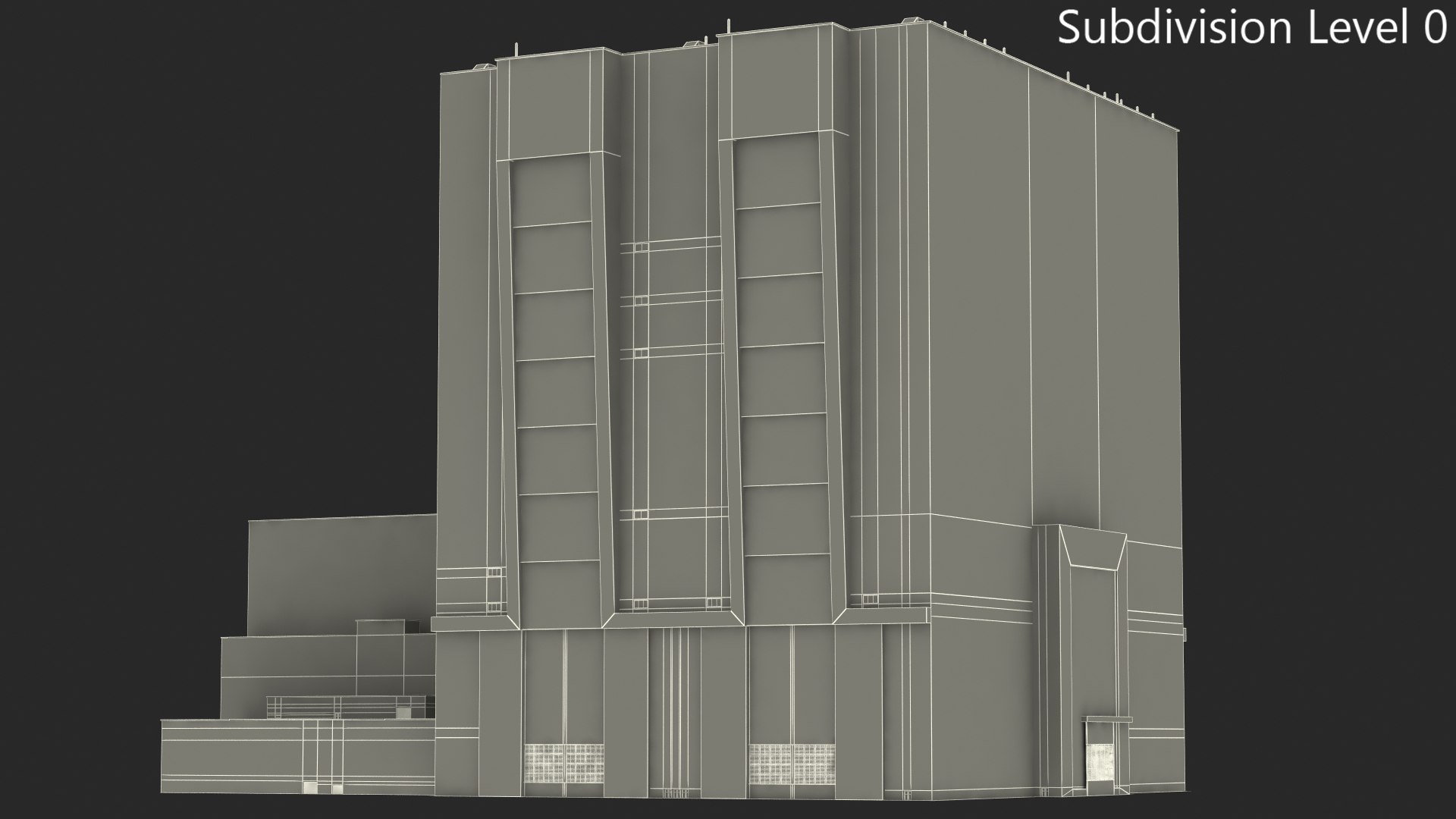 3D Vehicle Assembly Building - TurboSquid 1941477