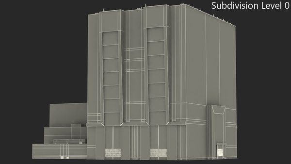 3D Vehicle Assembly Building - TurboSquid 1941477