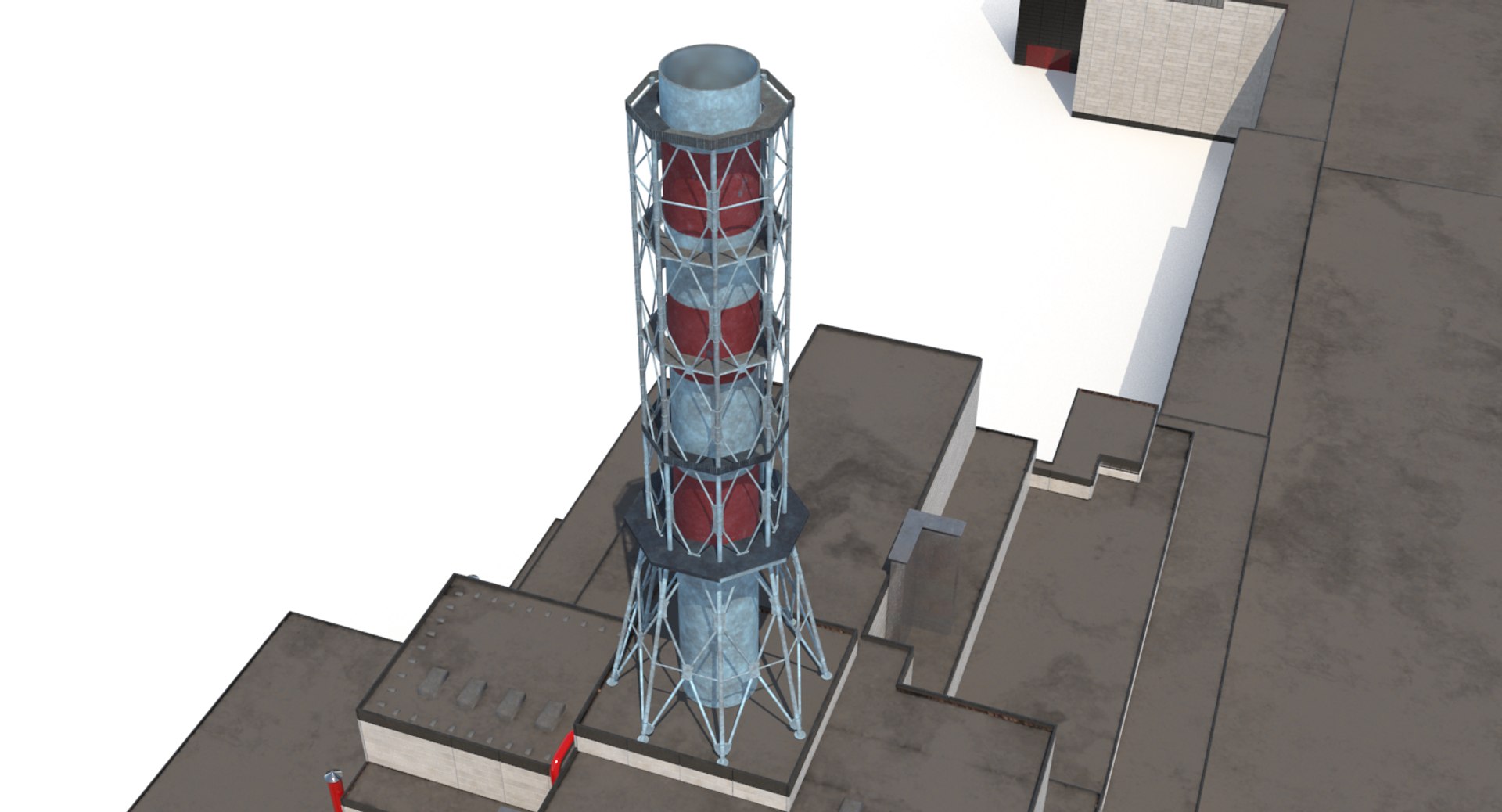 3D Power Plant Chernobyl Model - TurboSquid 1394654