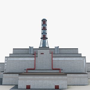 Explosion Nuclear Power Plant 3d 3ds