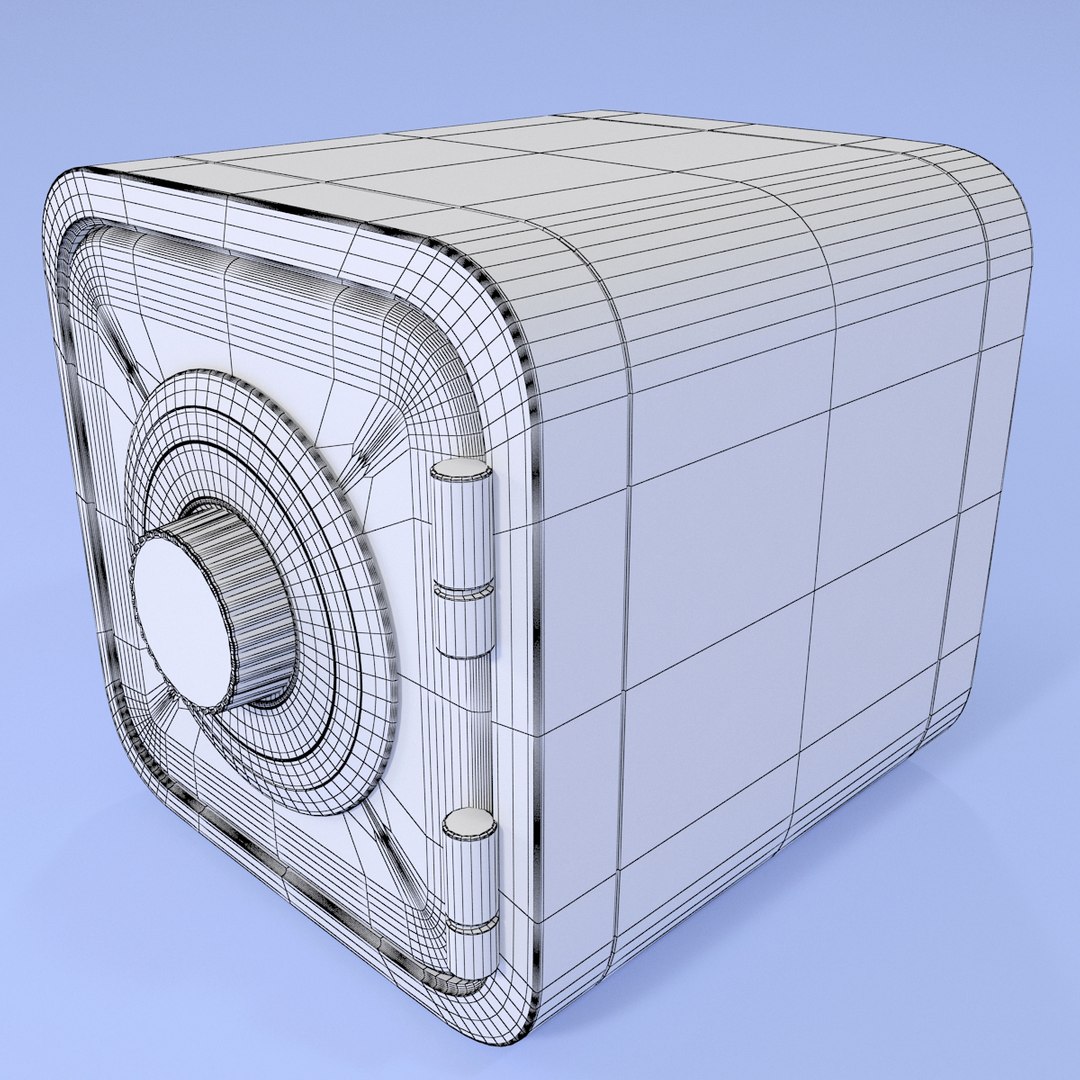 3d Model Box Safe