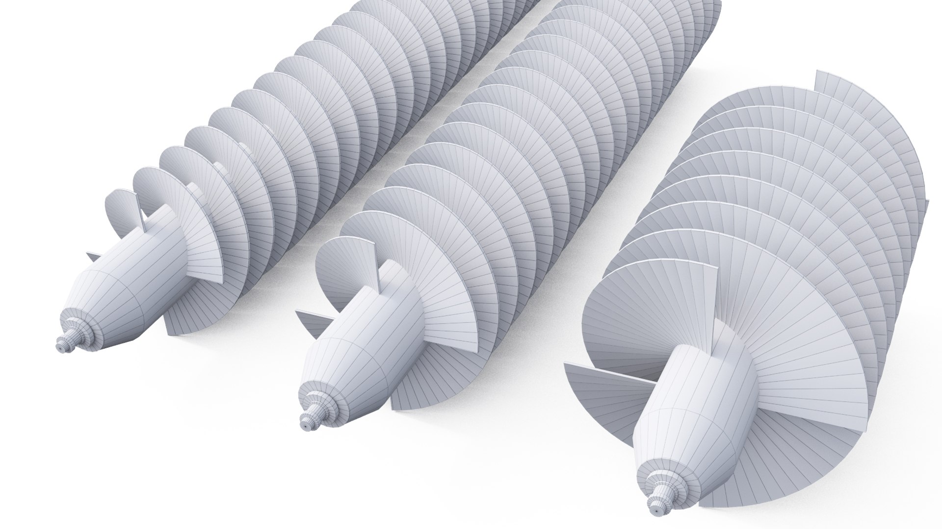 3D Archimedean Screw Model - TurboSquid 1745680