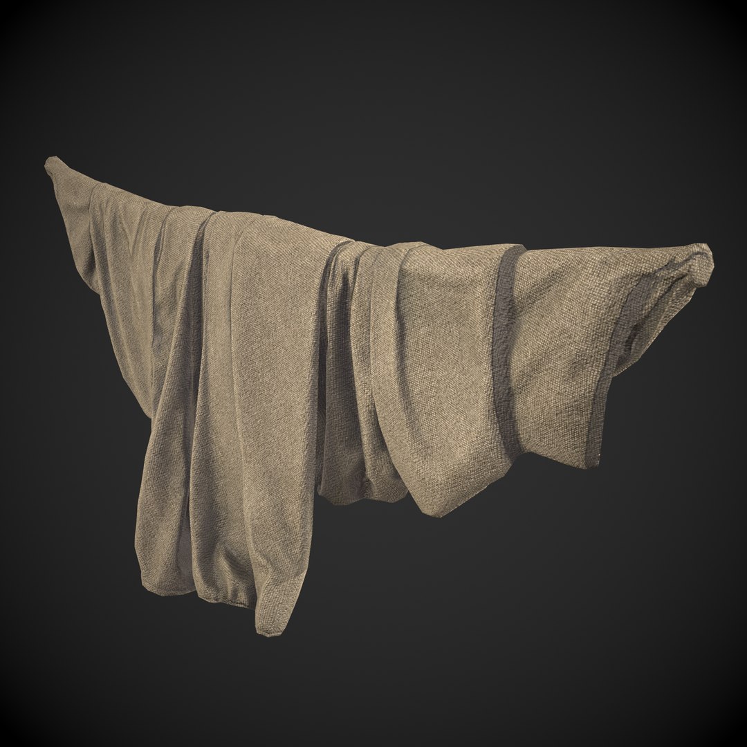 3D Model Hanging Cloth - TurboSquid 2078516