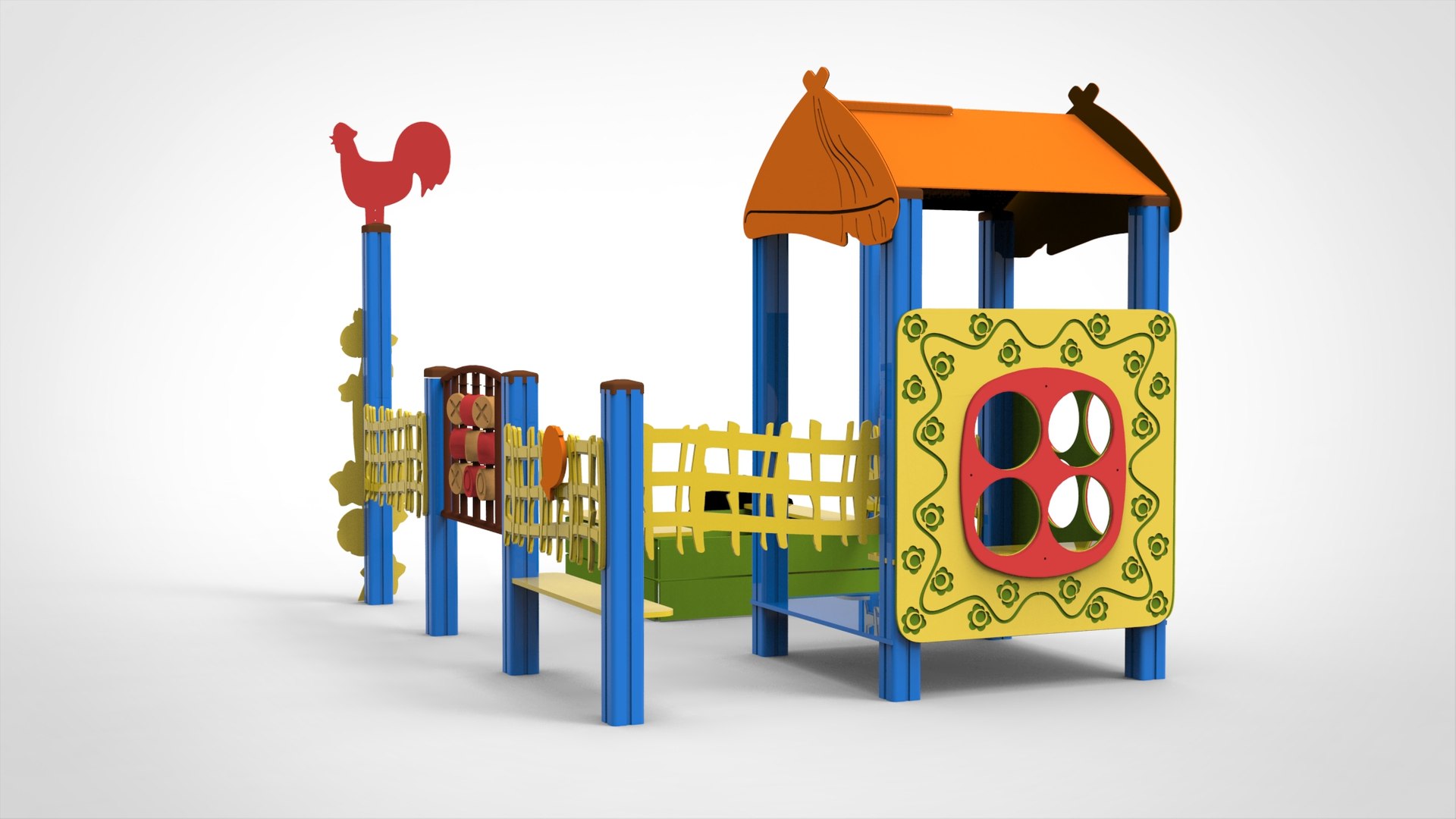 Playground For Kids 3D Model - TurboSquid 1943373