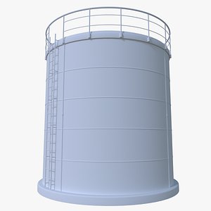 oil cistern 3d model
