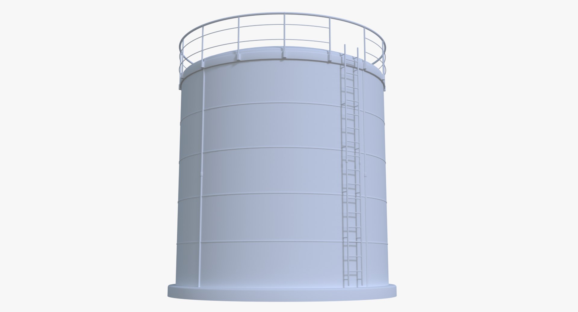 Oil Cistern 3d Obj