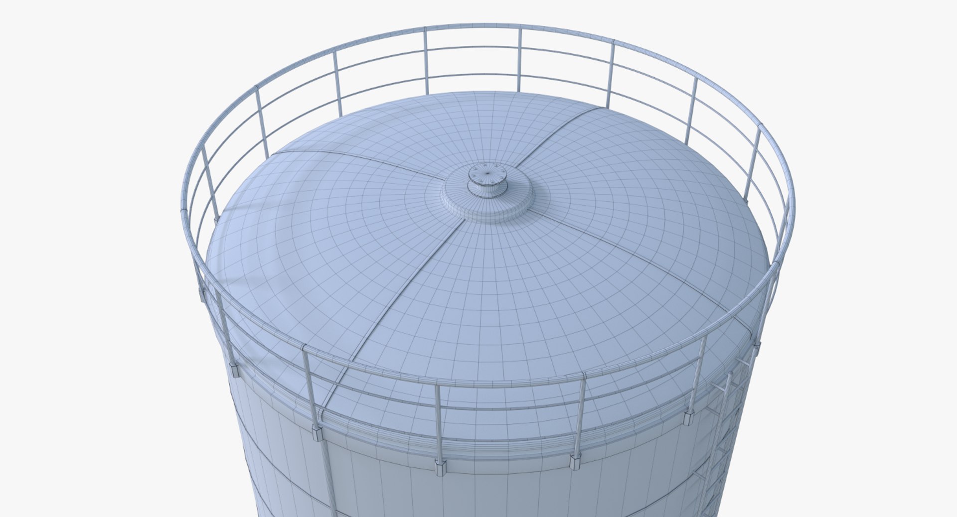Oil Cistern 3d Obj