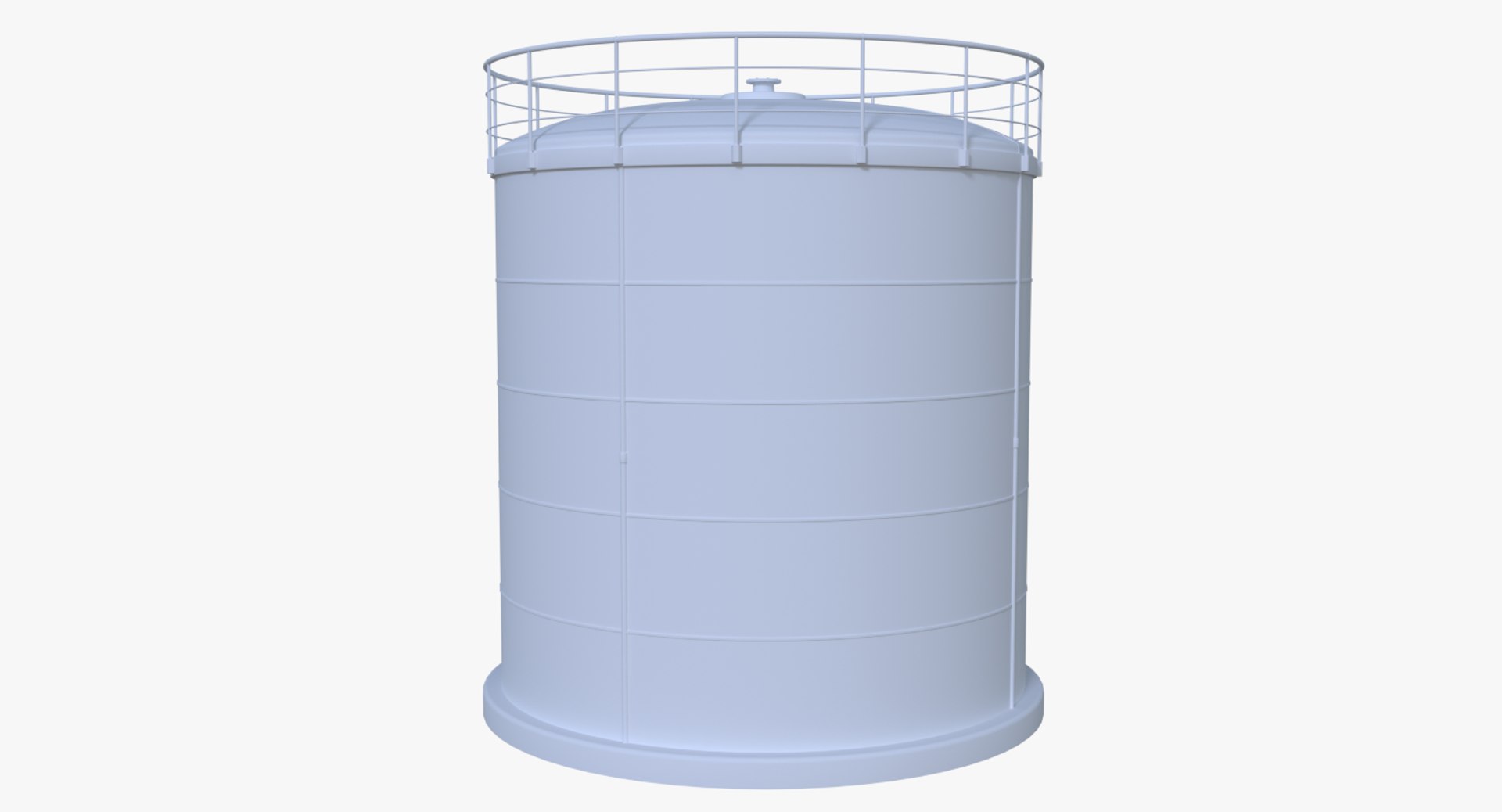 Oil Cistern 3d Obj