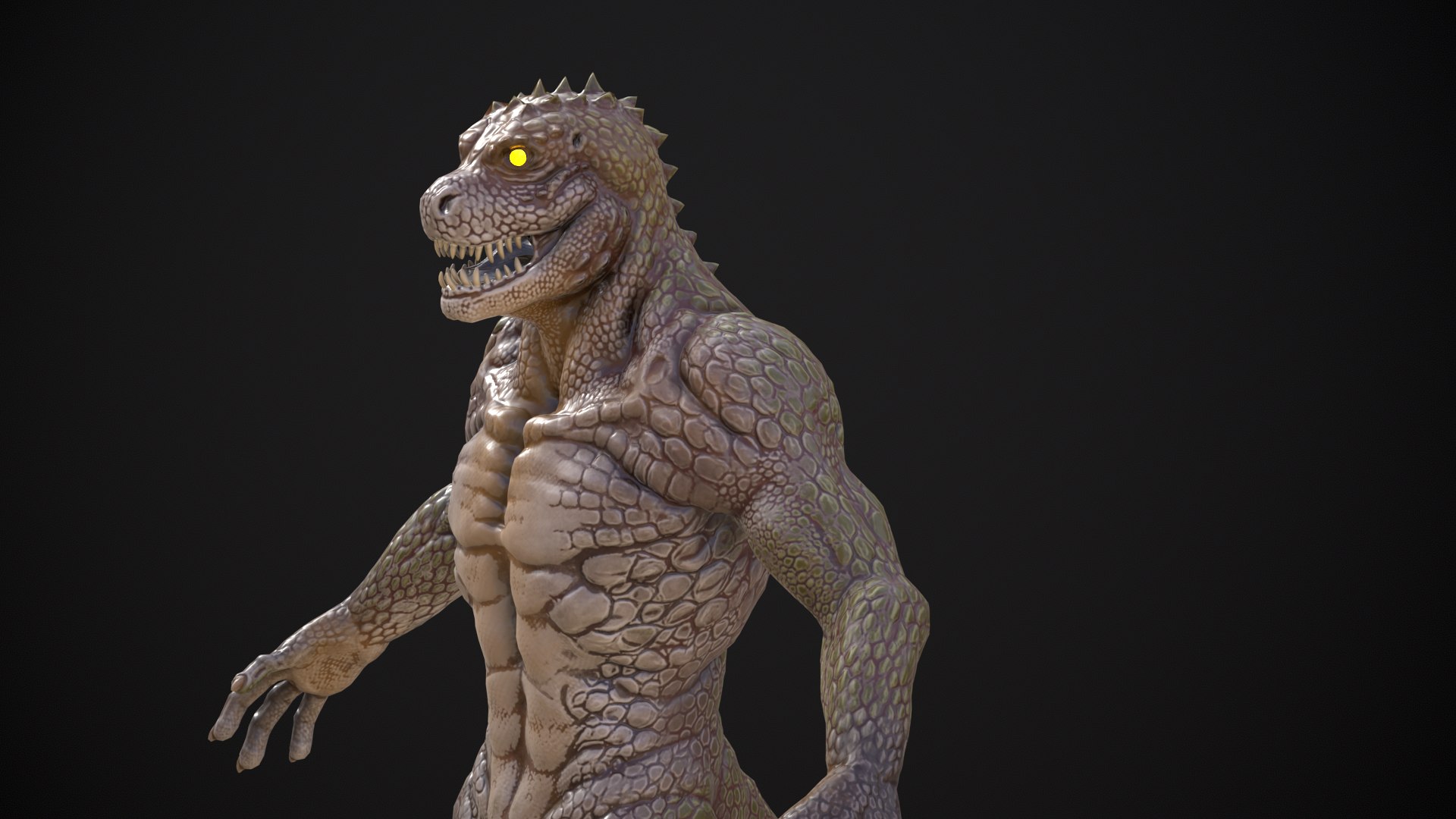 3D Lizard 2 - TurboSquid 2214250