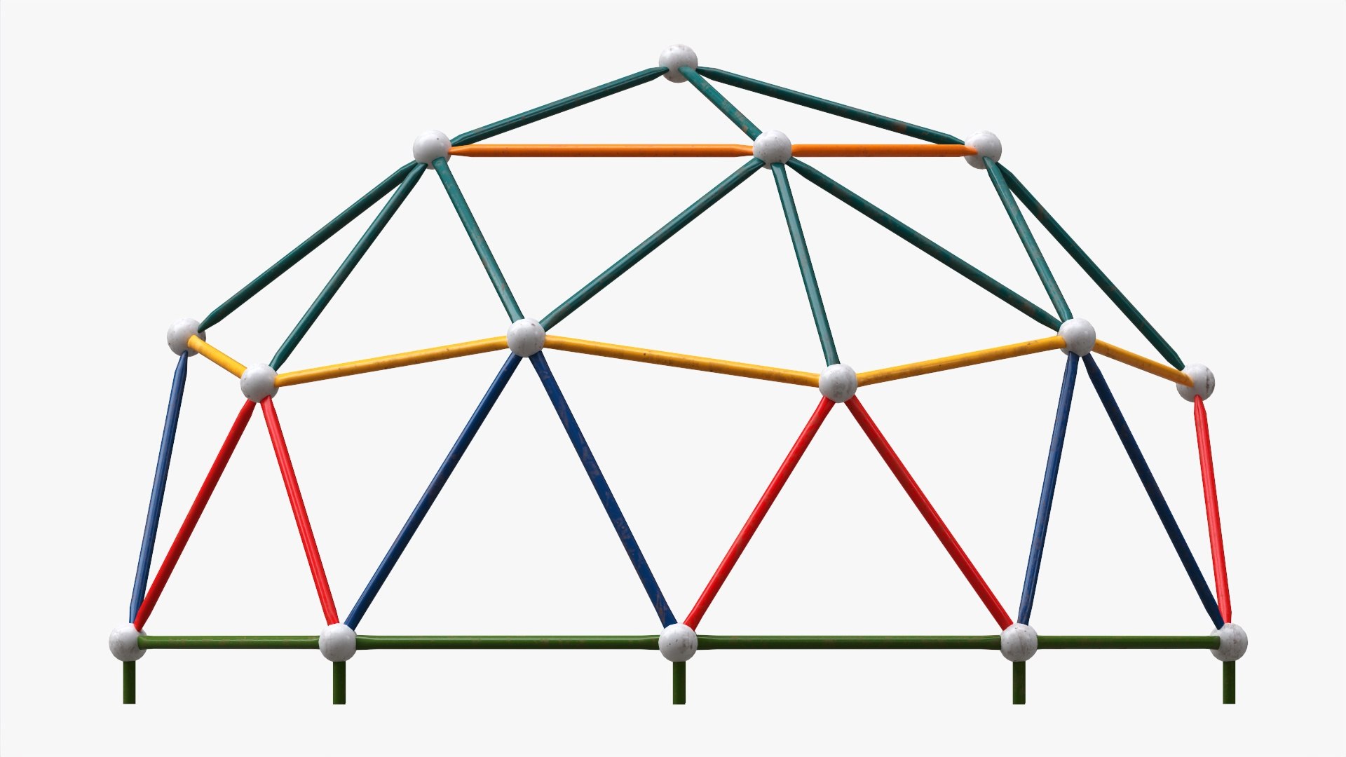 3D Playground Climbing Hemisphere Model - TurboSquid 1876959