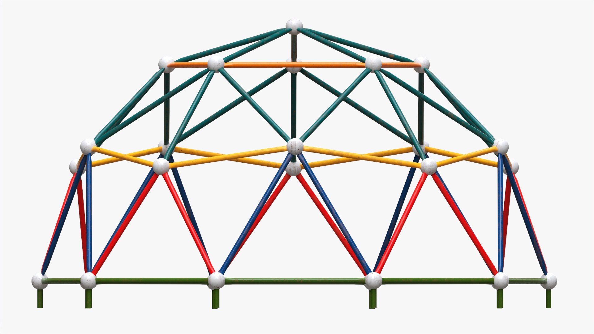 3D Playground Climbing Hemisphere Model - TurboSquid 1876959