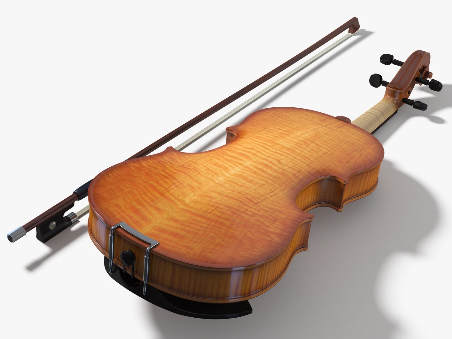Violin Music Instrument Model - TurboSquid 1460208