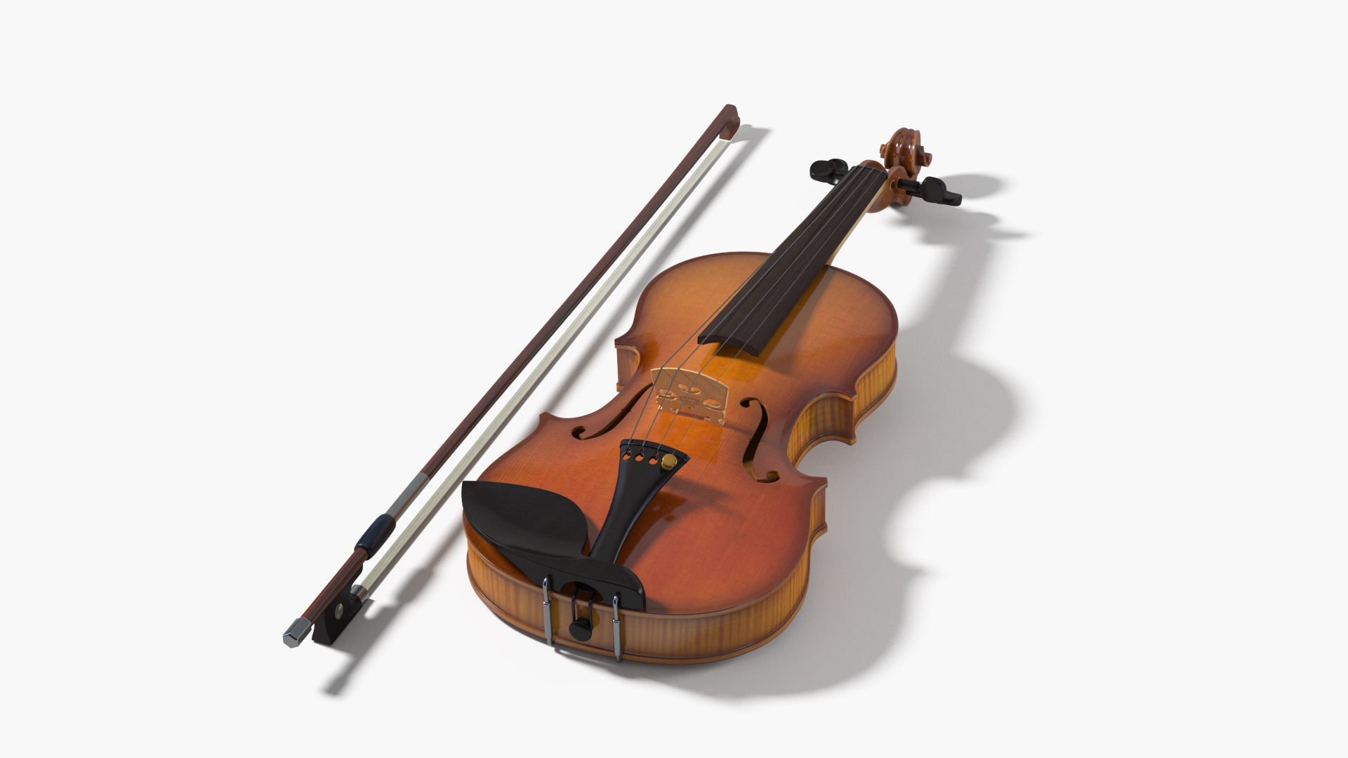 Violin Music Instrument Model - TurboSquid 1460208
