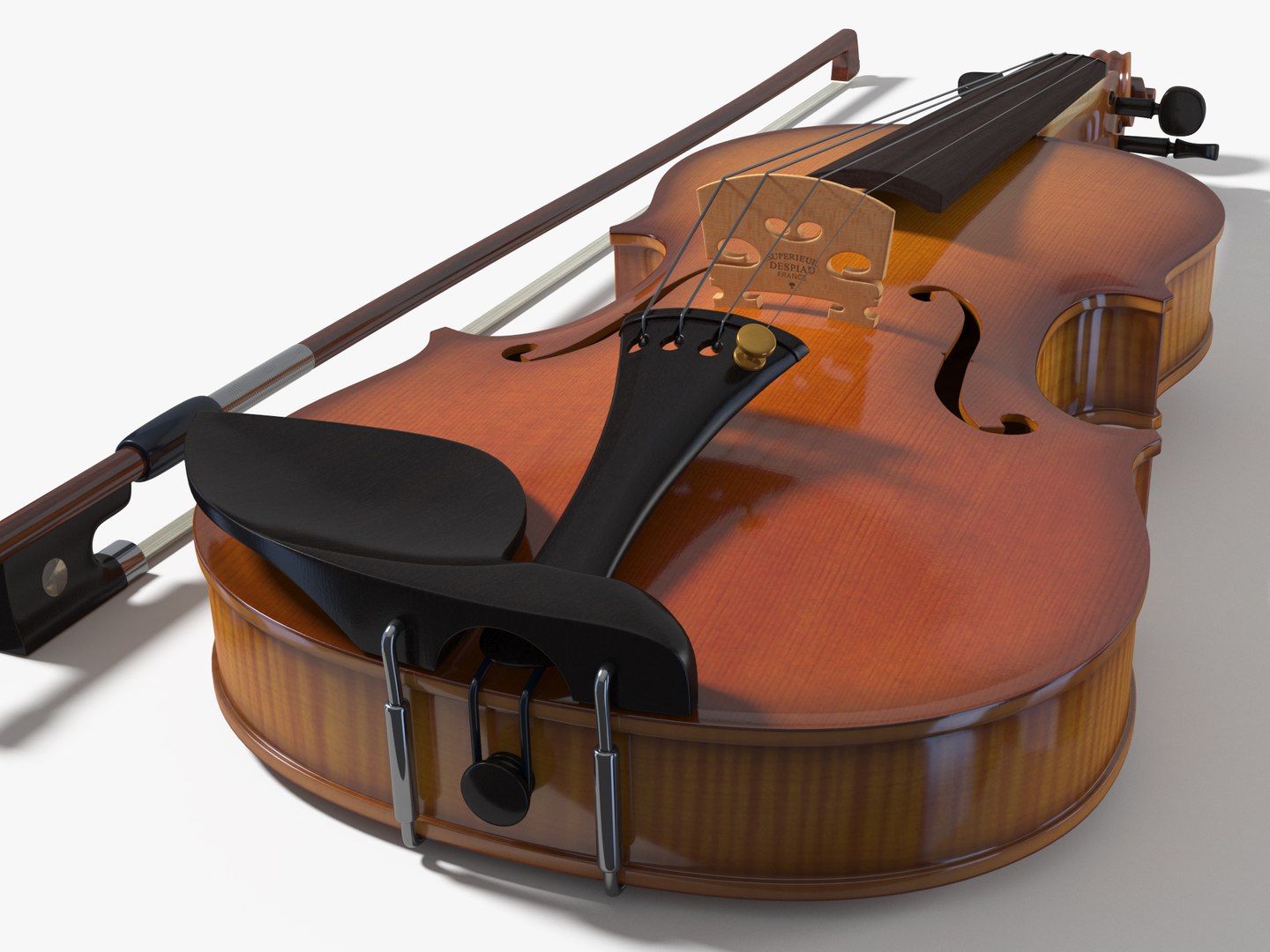 Violin Music Instrument Model - TurboSquid 1460208
