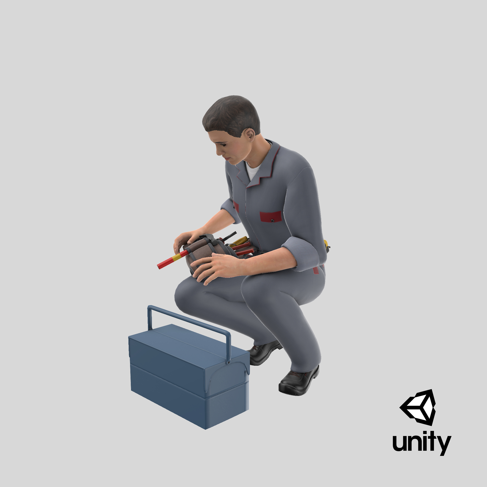 Locksmith toolbox 3D model - TurboSquid 1605781