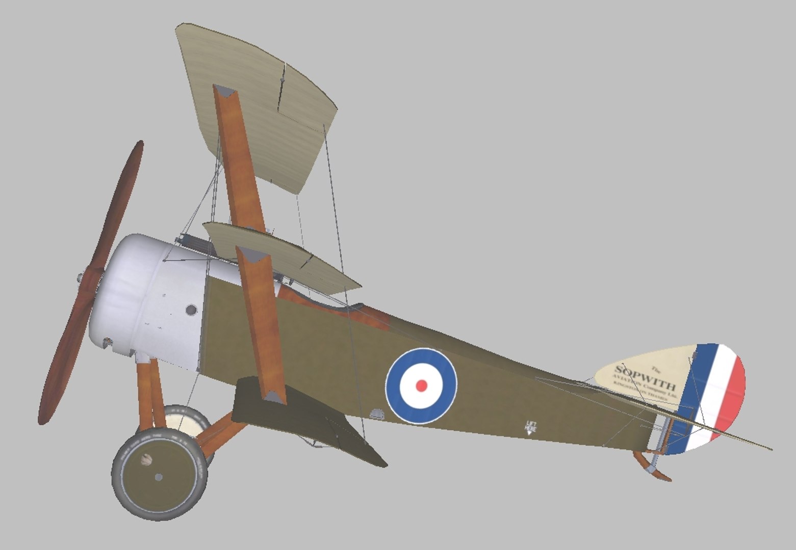 3D Sopwith World War - TurboSquid 1158262
