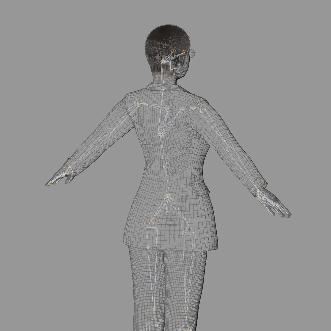 Female Character Margaret C4d
