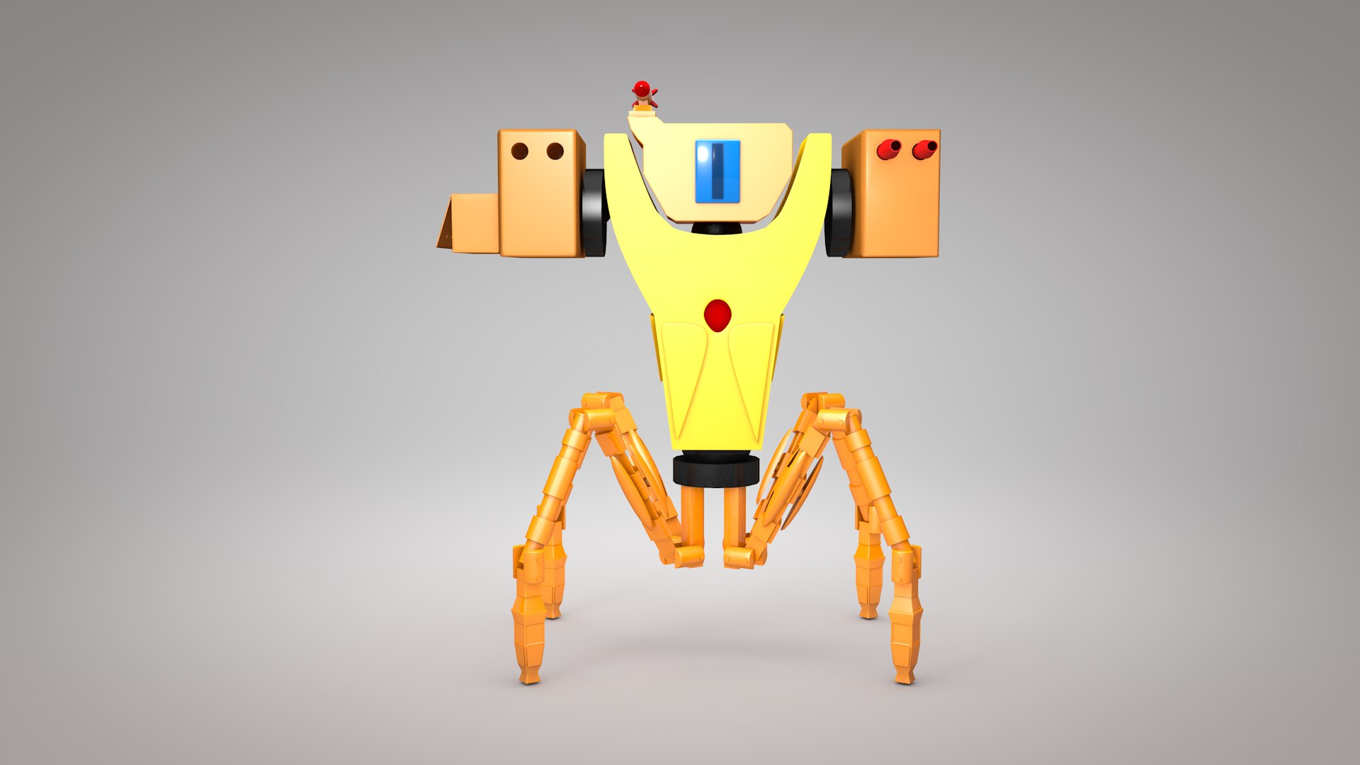 3D Robospider model - TurboSquid 1762001
