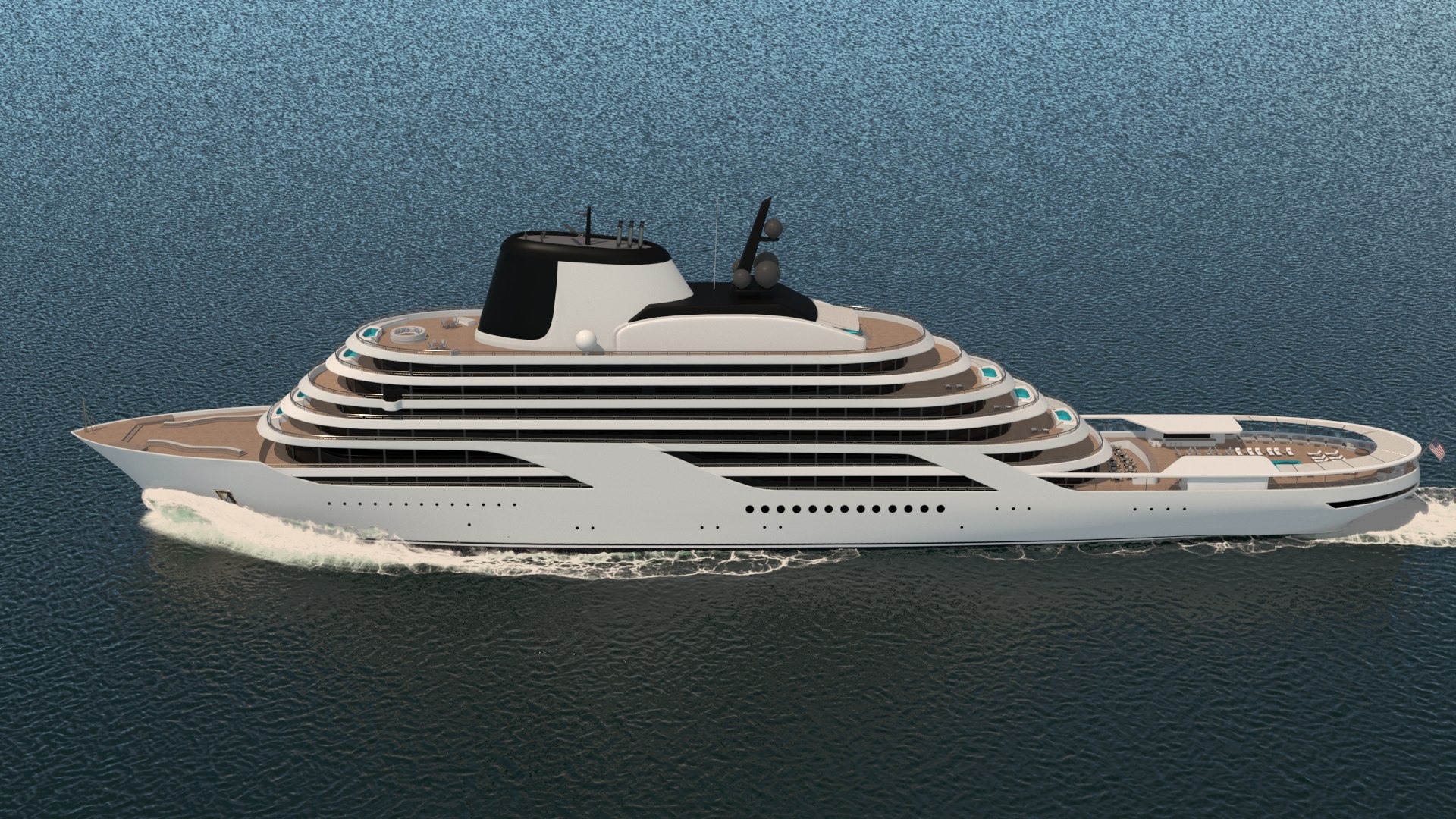 Ontario Yacht Dynamic Simulation Model - TurboSquid 2285371