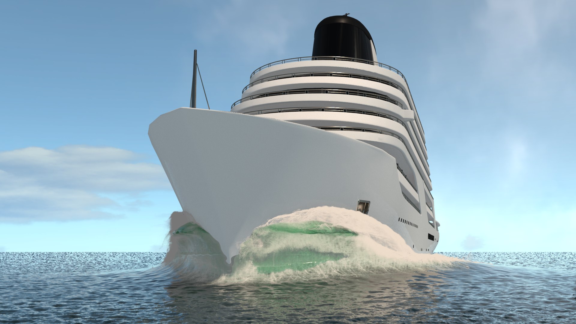Ontario Yacht Dynamic Simulation Model - TurboSquid 2285371