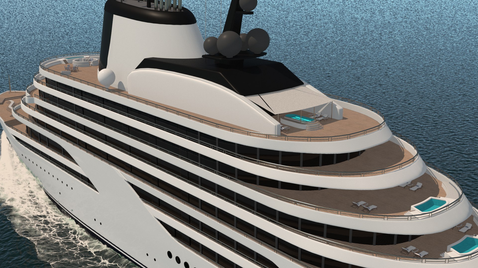 Ontario Yacht Dynamic Simulation Model - TurboSquid 2285371