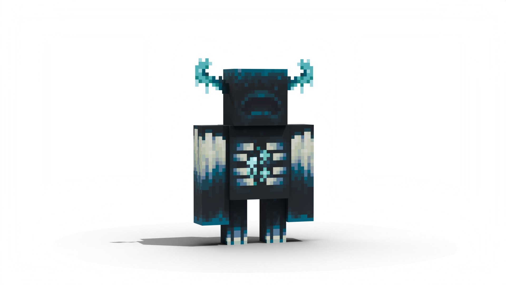 Warden - Minecraft 3D - TurboSquid 2514569