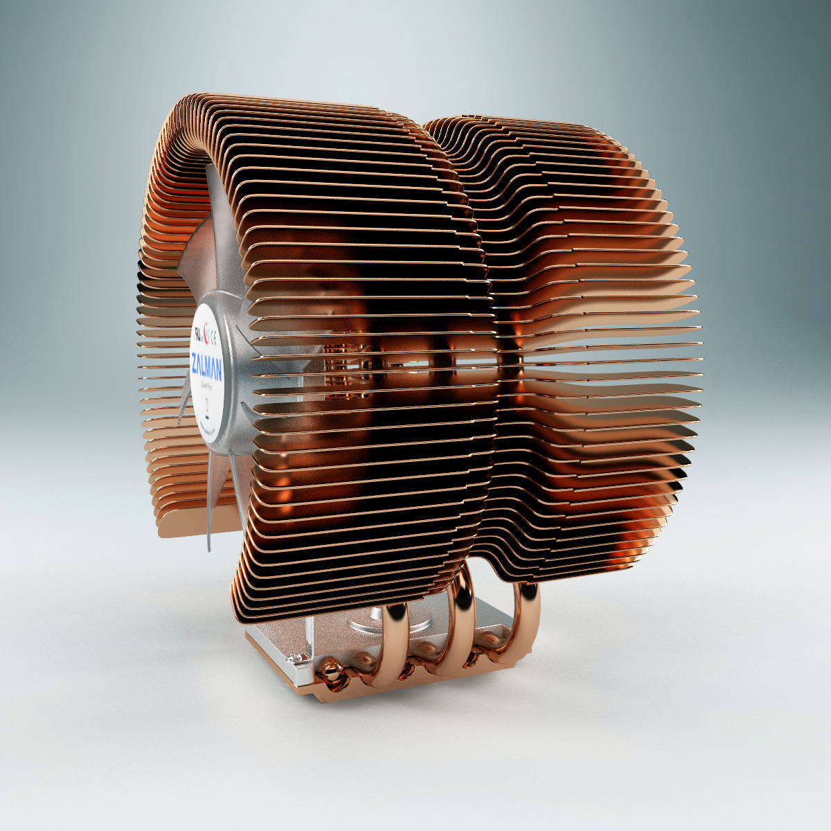 computer components v4 3d model