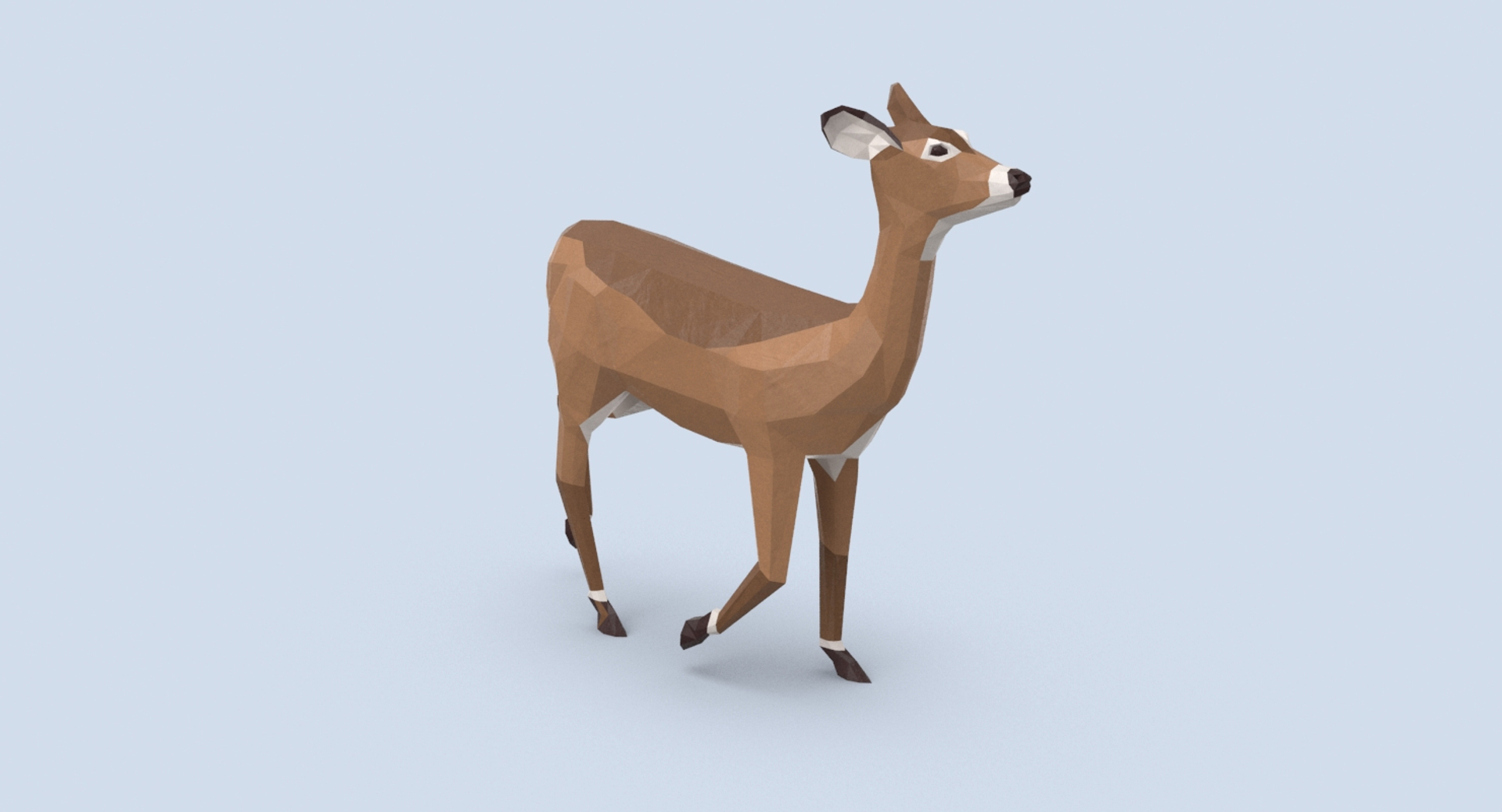 3D Doe---walking - TurboSquid 1192618