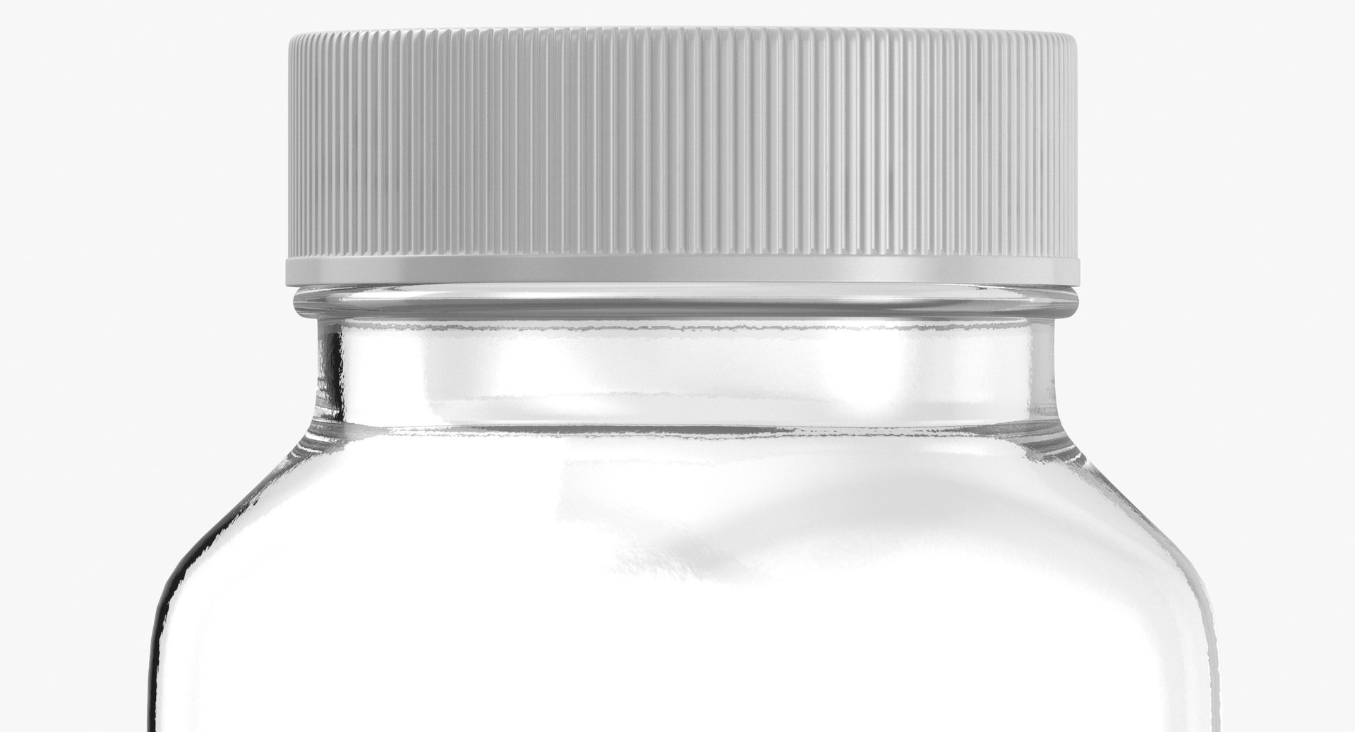 3D 4oz 120ml Plastic Square Bottles Transparent Collection 03 - 2 ...