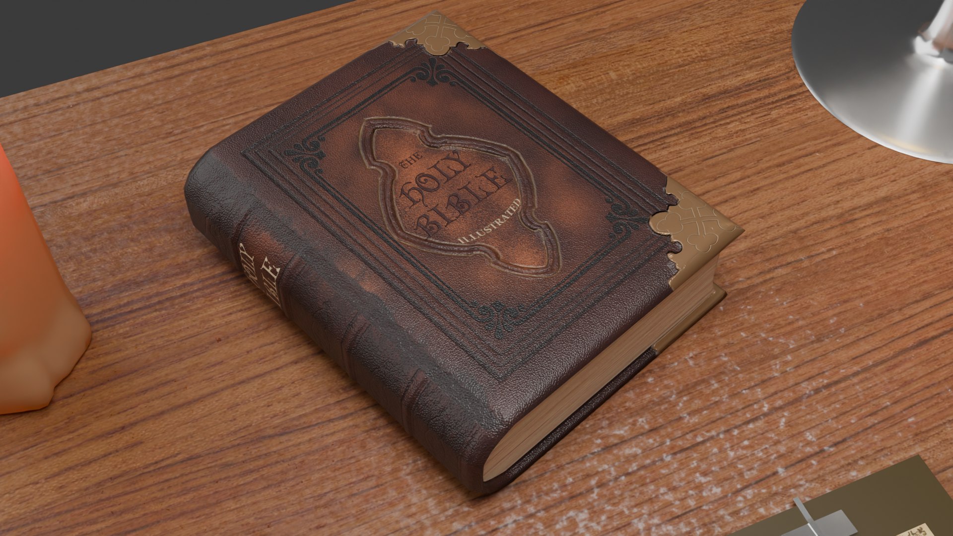 Holy Bible Modeled And Texture 3D Model - TurboSquid 2413984