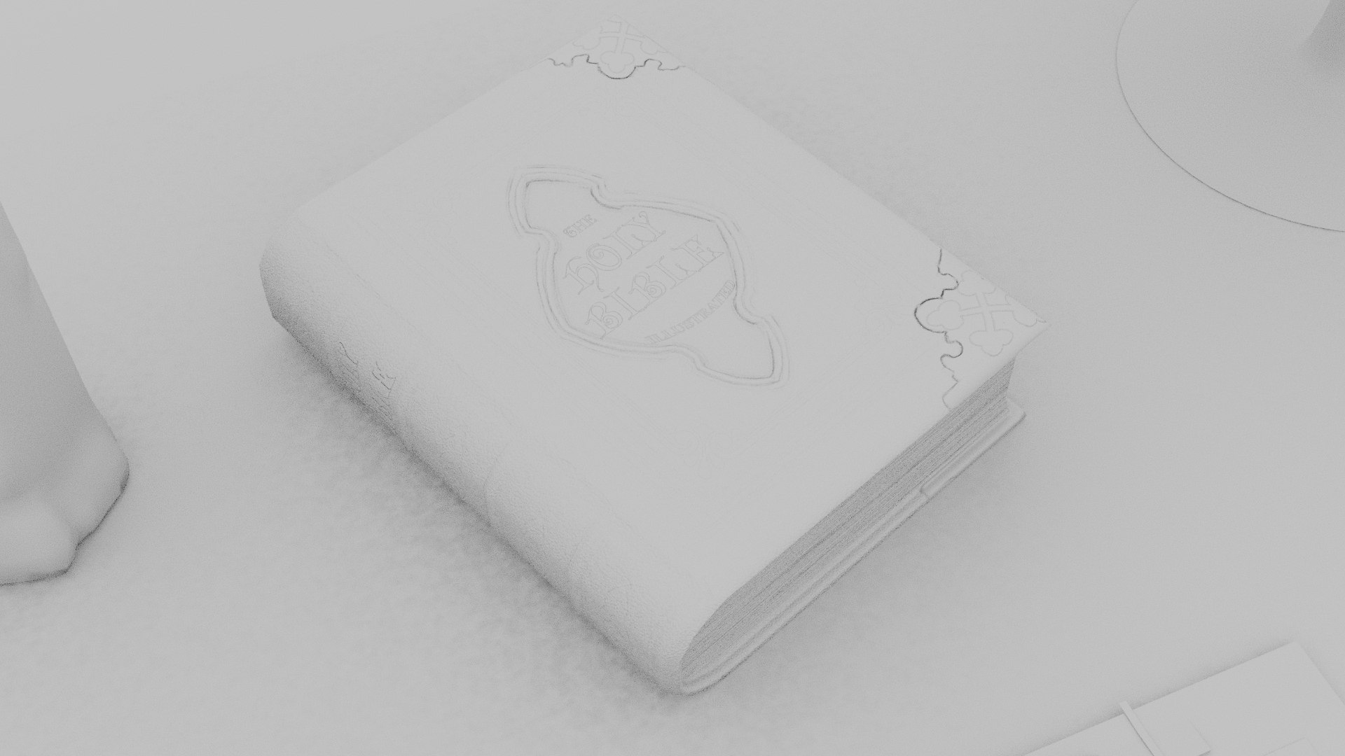 Holy Bible Modeled And Texture 3D Model - TurboSquid 2413984