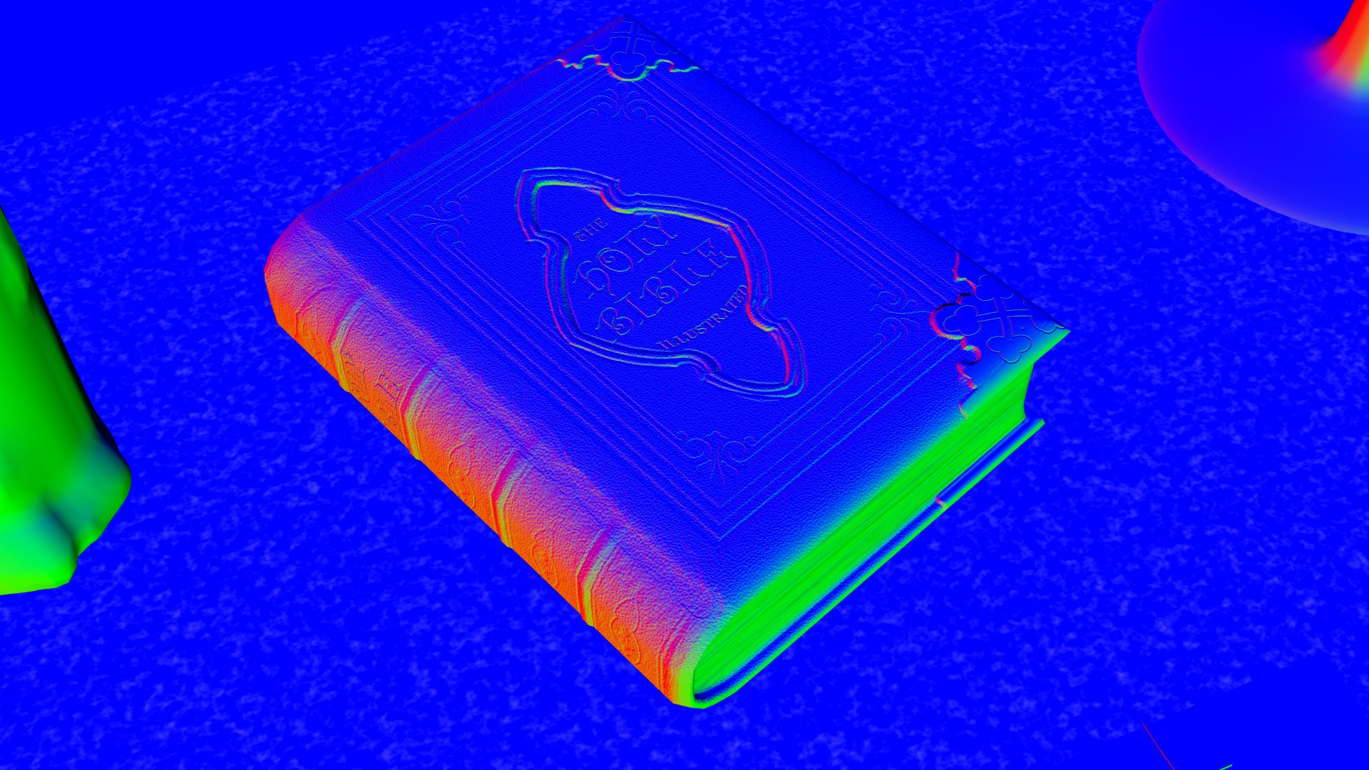 Holy Bible Modeled And Texture 3D Model - TurboSquid 2413984