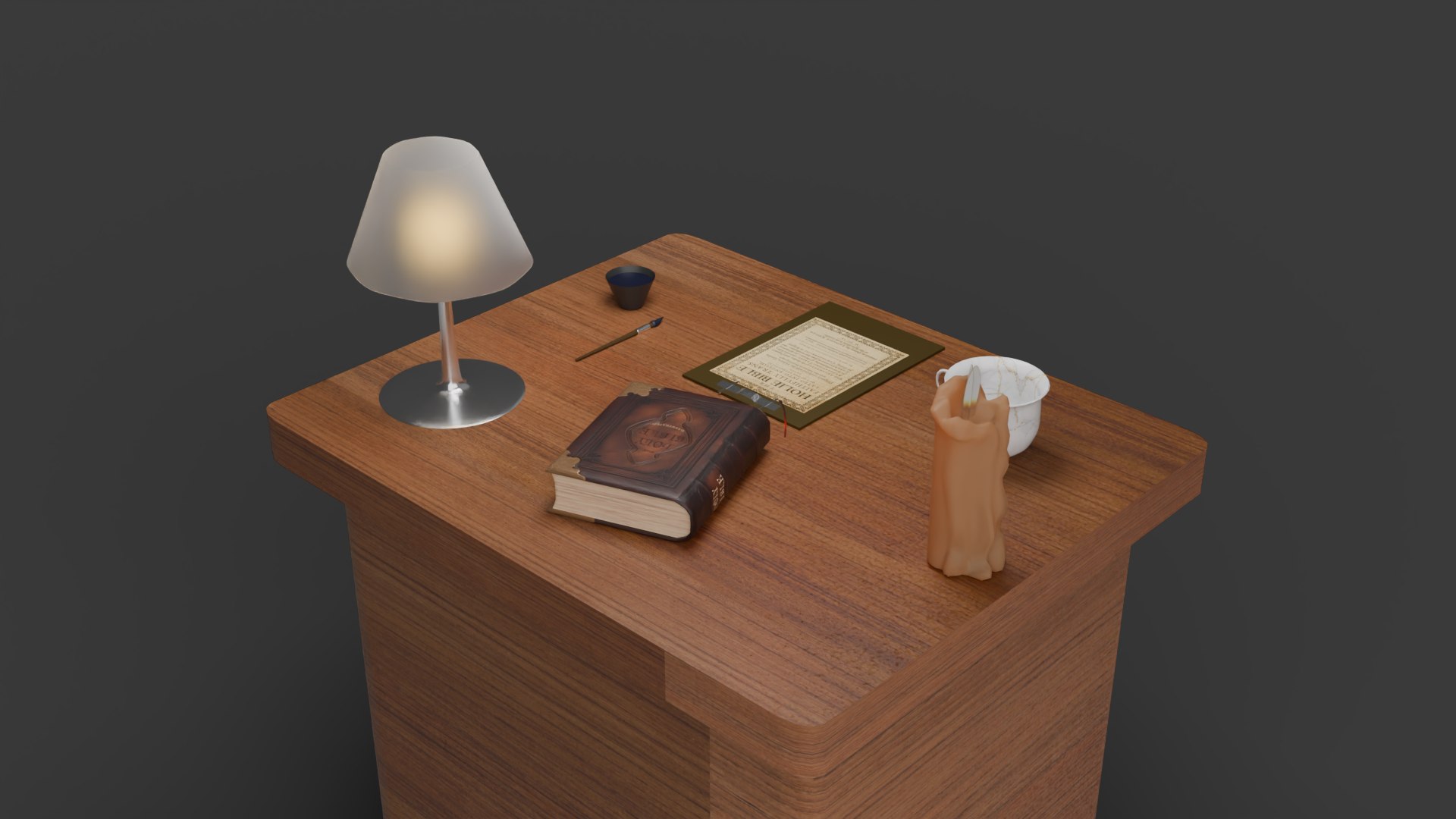 Holy Bible Modeled And Texture 3D Model - TurboSquid 2413984