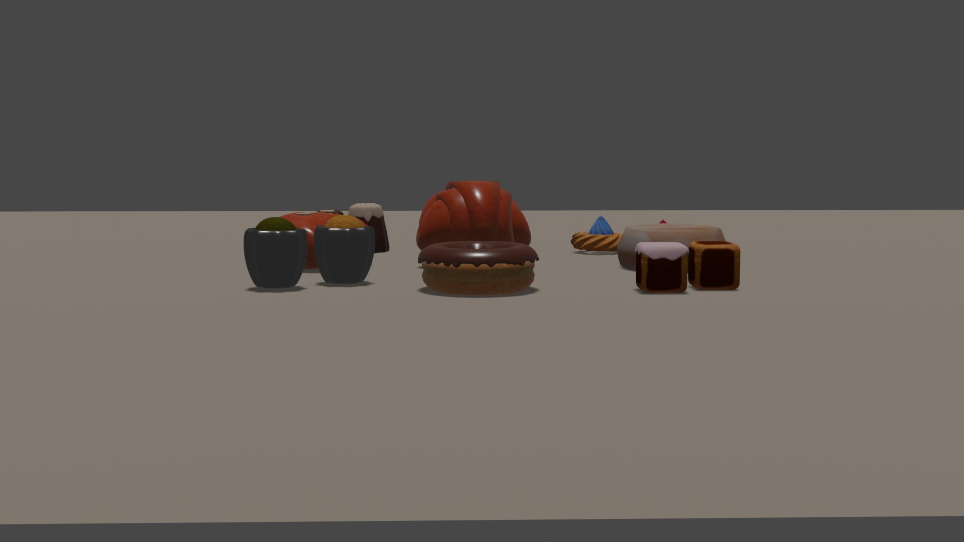 3D Stylized Bread - TurboSquid 2419447